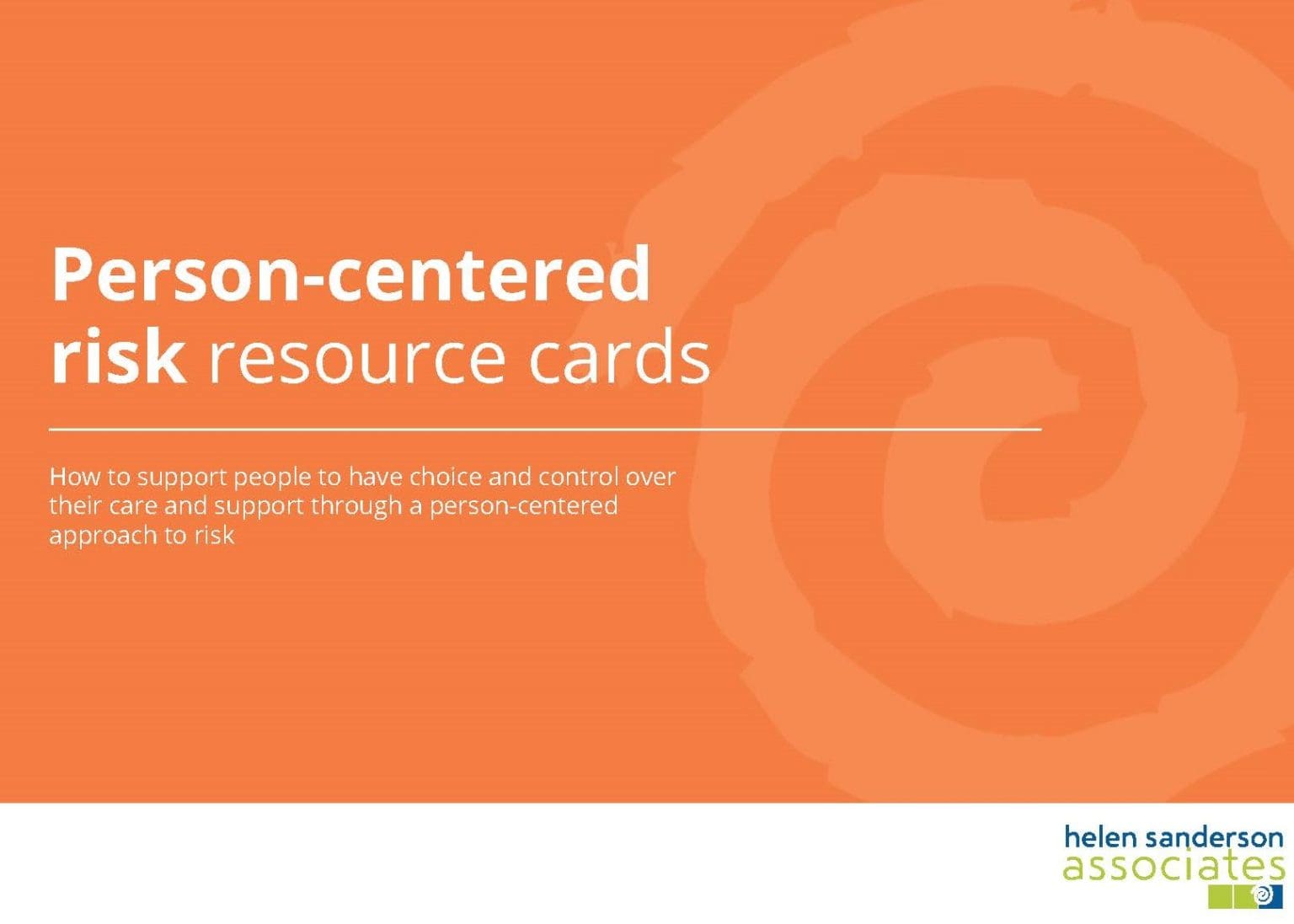 Person-centred Risk - Helen Sanderson Associates