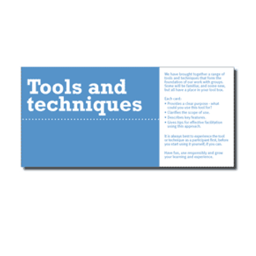 Tools and Techniques for working with Groups - Helen Sanderson Associates